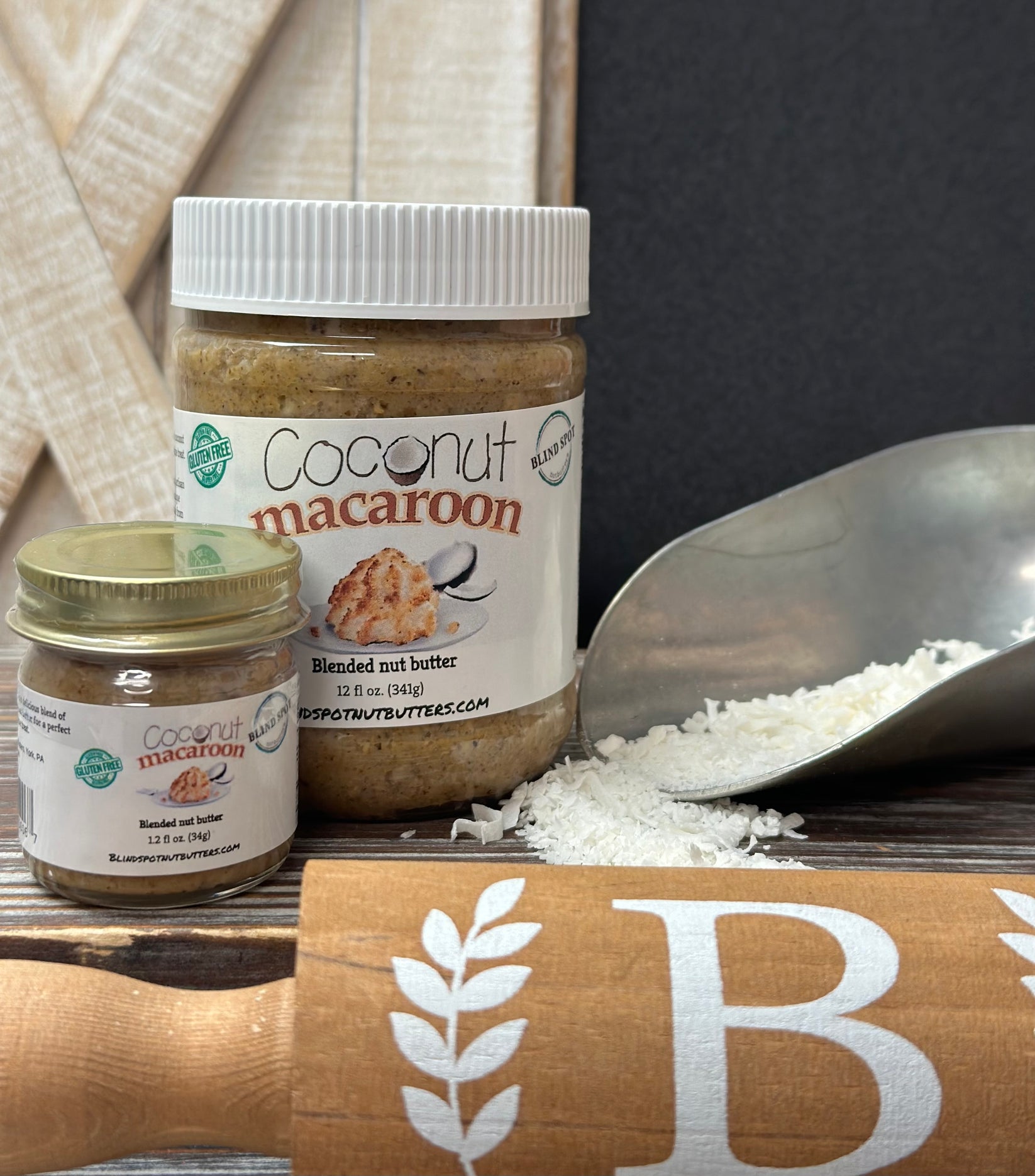 Coconut Macaroon Blended Nut Butter – Blind Spot Nutbutters