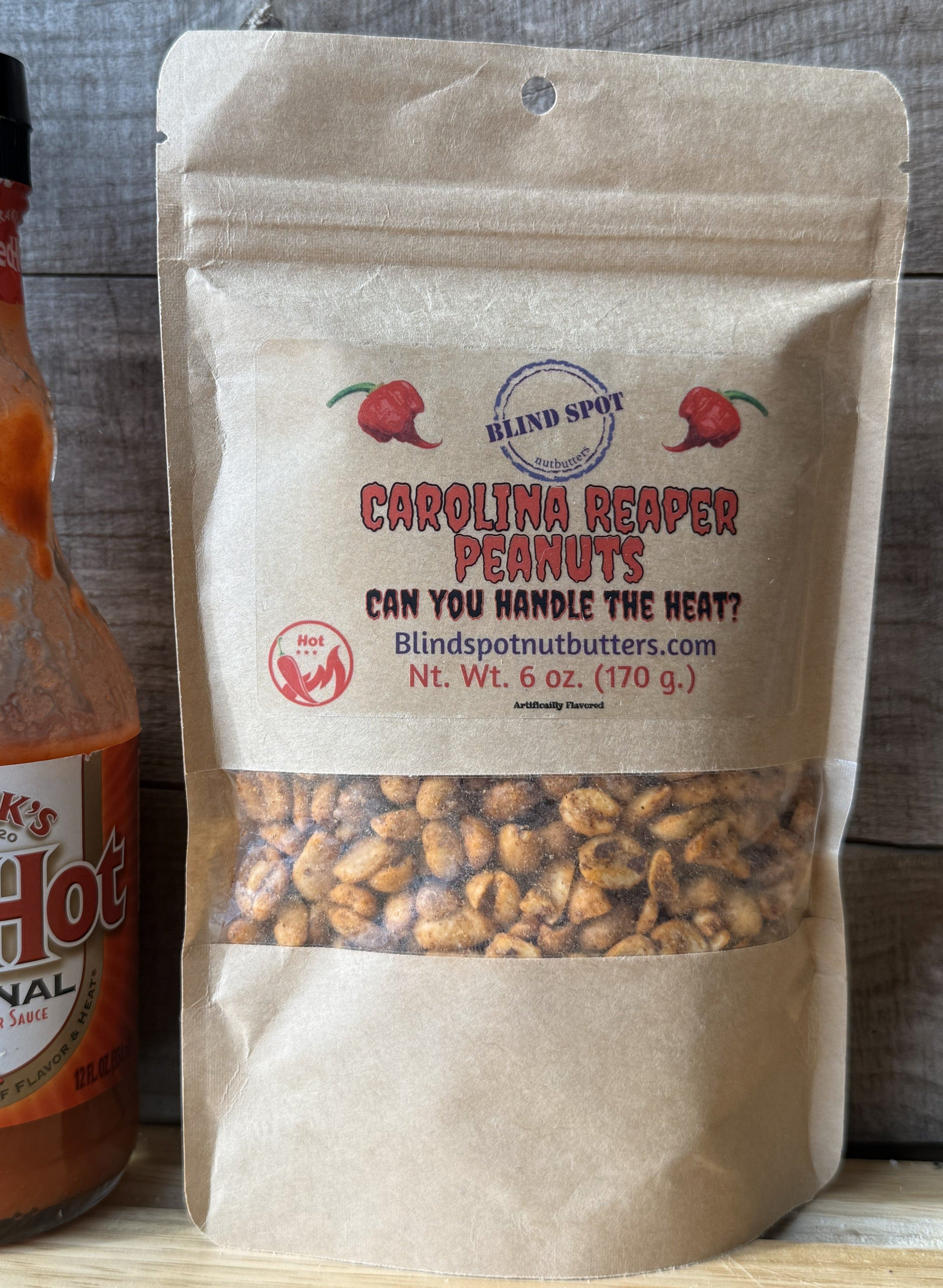 Carolina Reaper Peanuts – Blind Spot Nutbutters