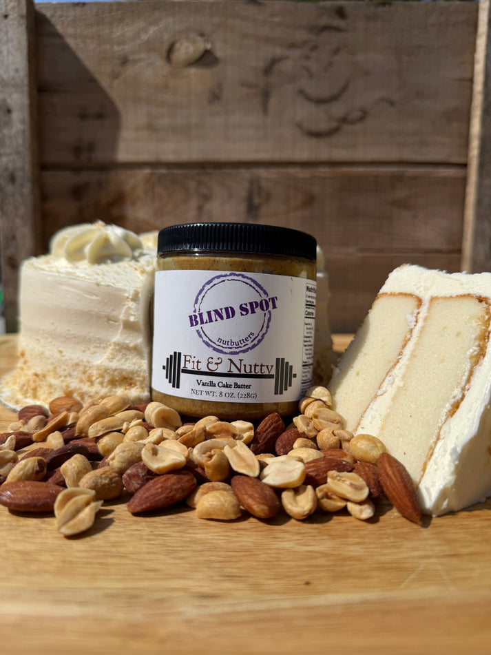 Fit & Nutty - Vanilla Cake Batter – Blind Spot Nutbutters