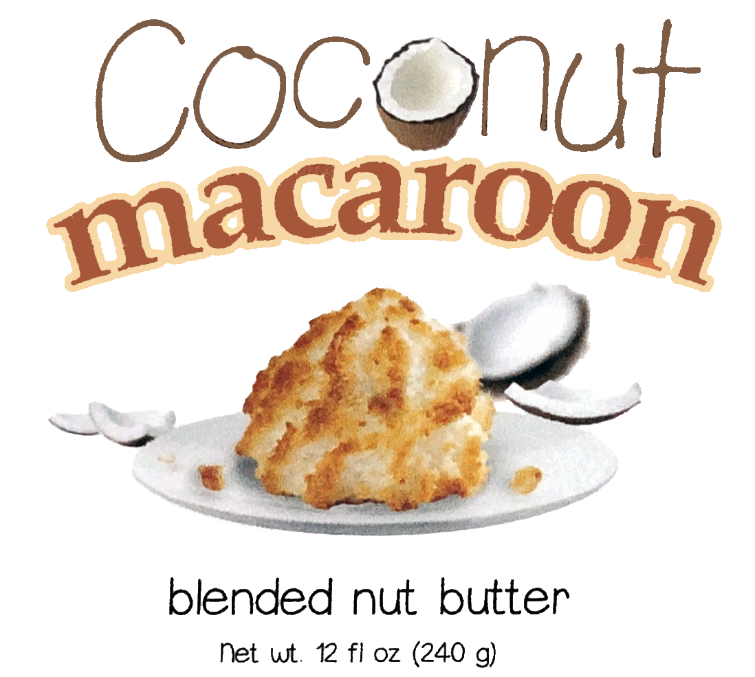 Coconut Macaroon Blended Nut Butter – Blind Spot Nutbutters